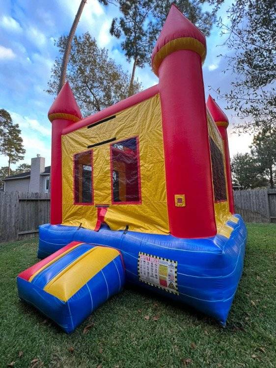 MULTI COLOR CASTLE - Bounce on Rentals