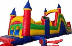 47ft Multi Color Obstacle Course – Bounce on Rentals in Los Angeles, CA